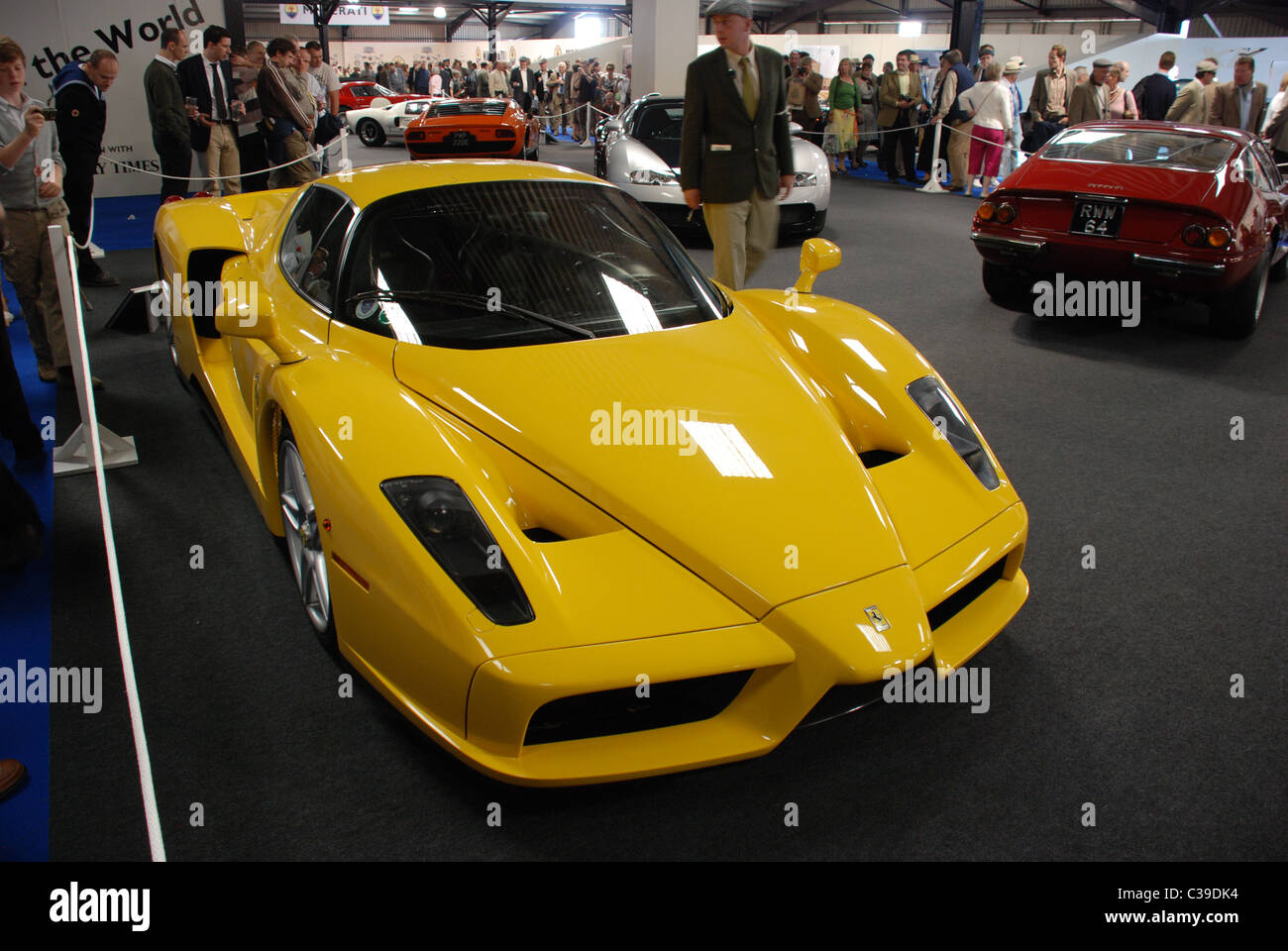 Ferrari enzo yellow hi-res stock photography and images - Alamy