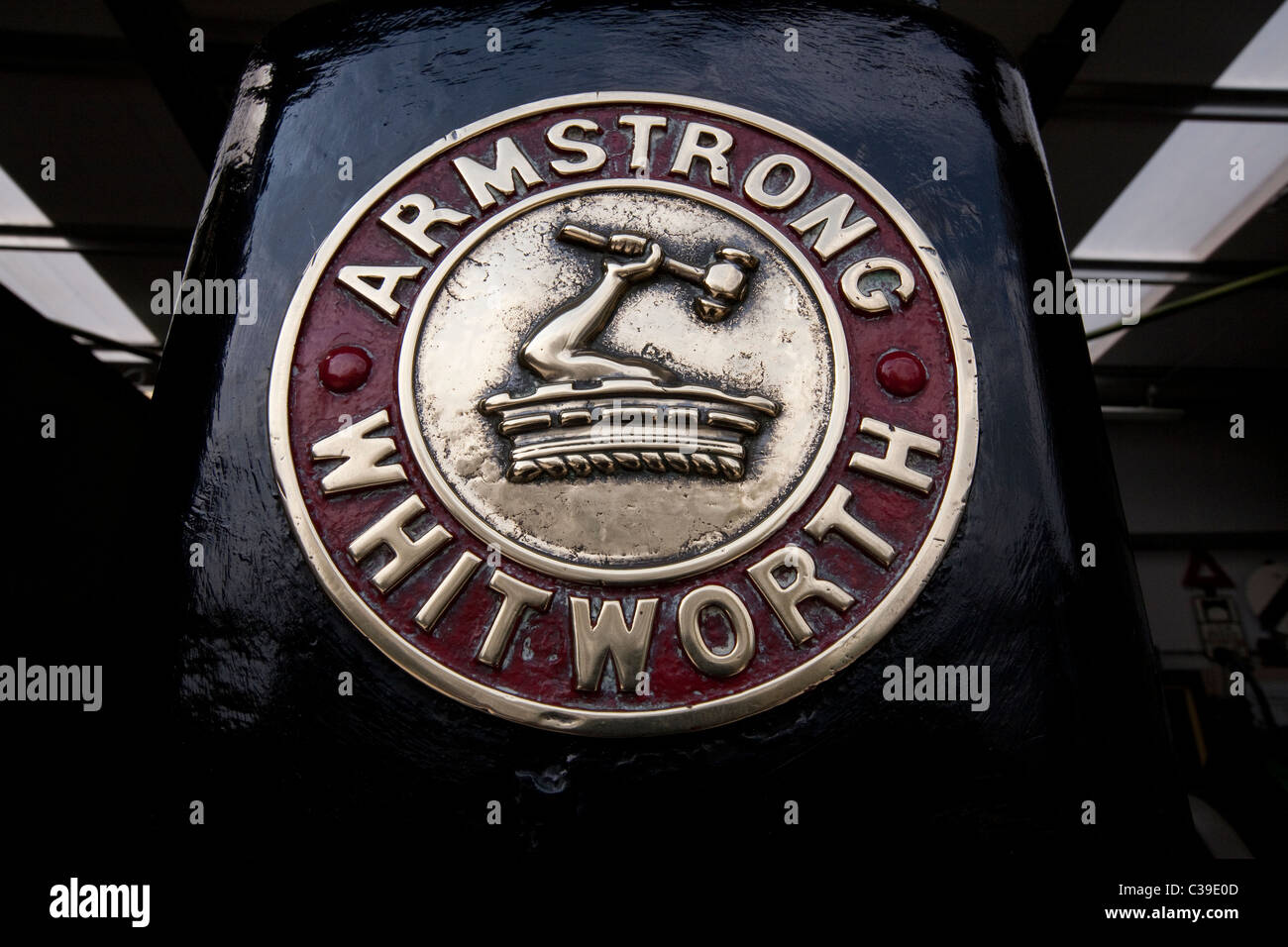 Armstrong whitworth steam engine logo hi-res stock photography and ...