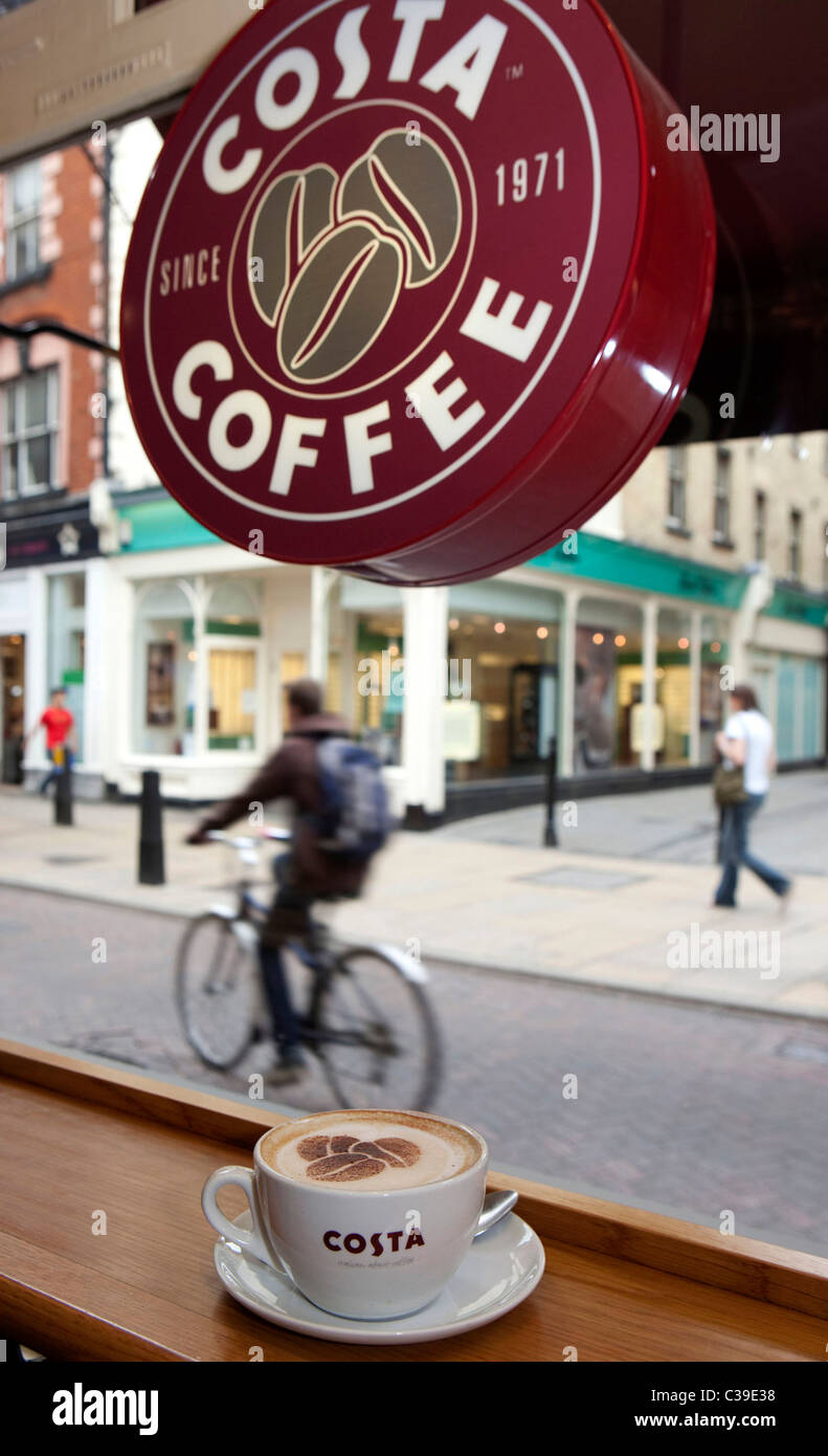 Coffee shop interior costa hi-res stock photography and images - Alamy