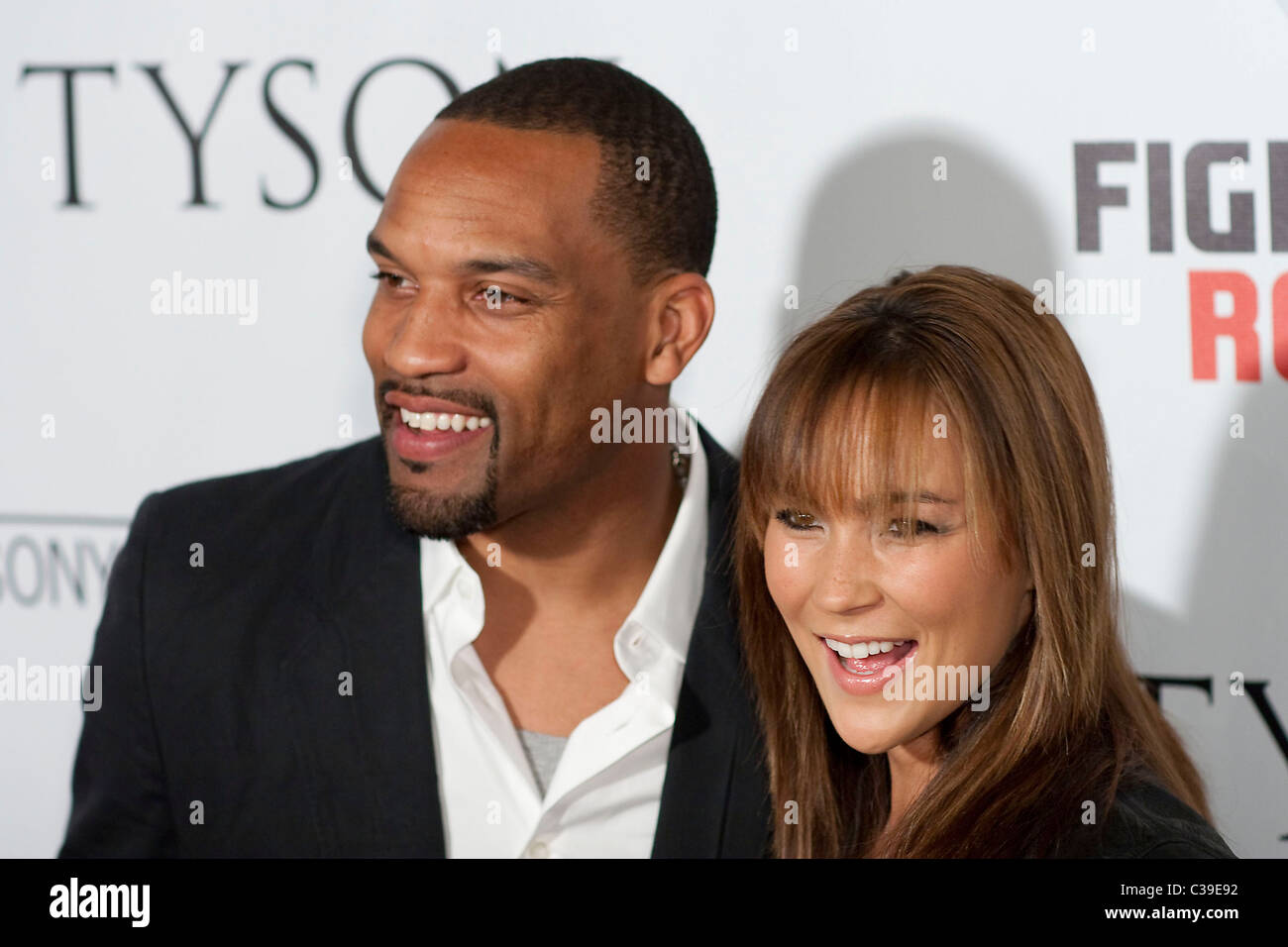 Robert Griffith and wife and his wife Los Angeles Premiere of 'Tyson ...
