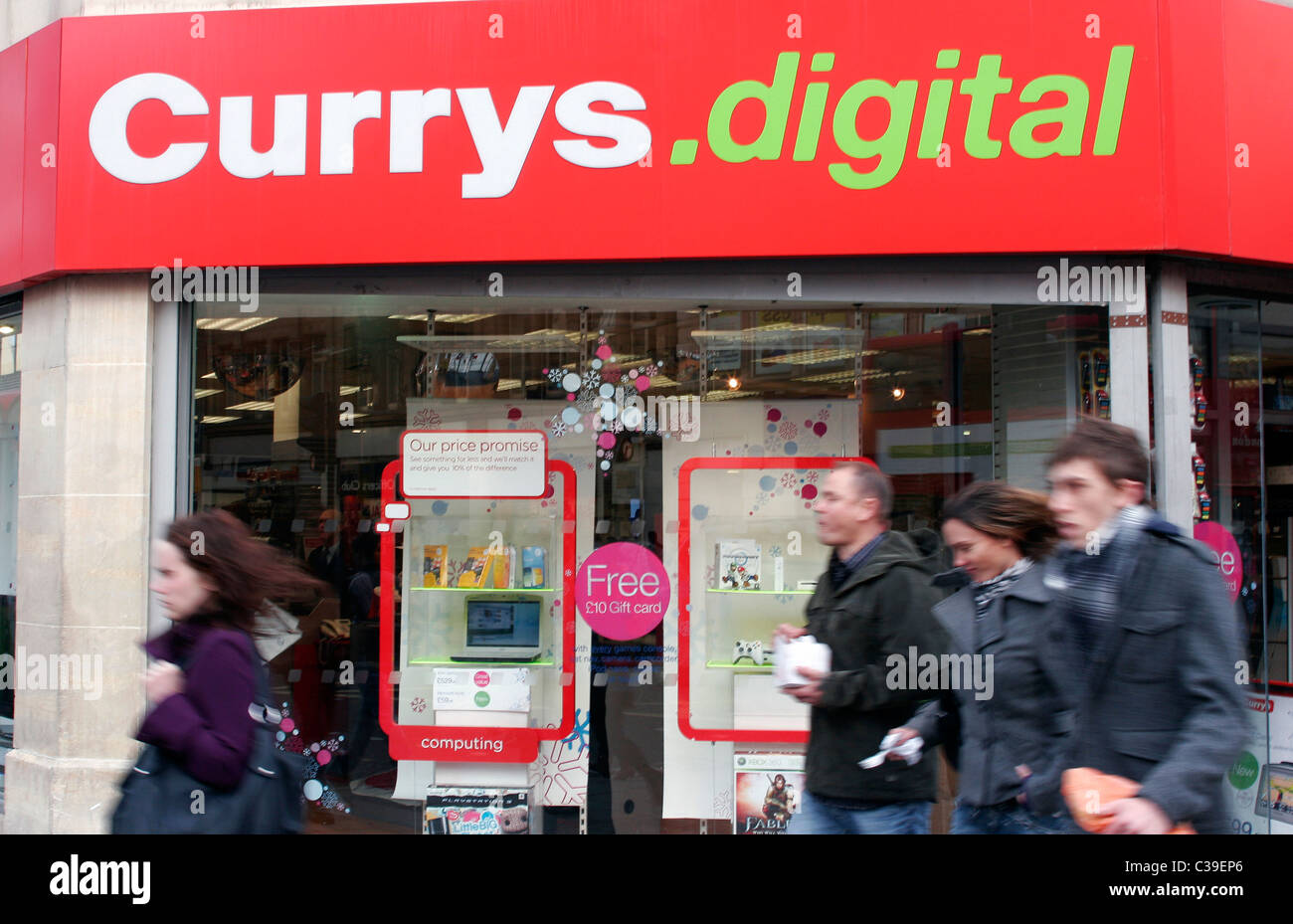 Exterior of a Currys.digital store in Central London Stock Photo - Alamy