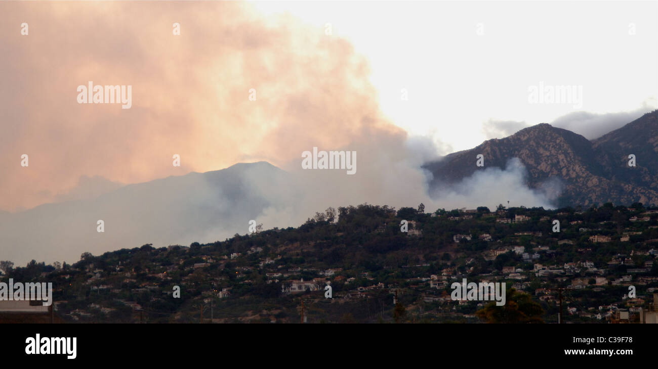 A violent fire sweeps through Santa Barbara County and Jesusita ...