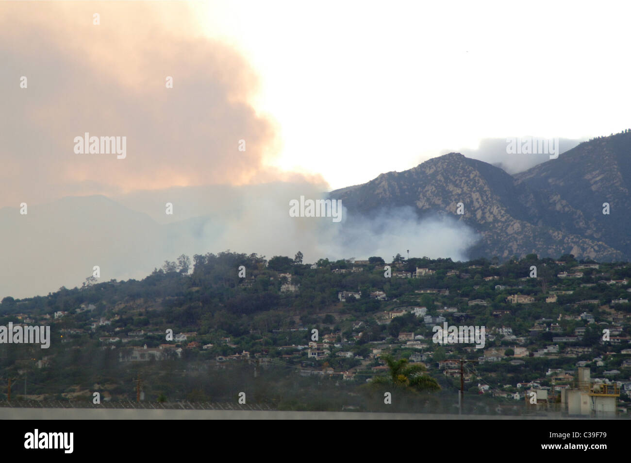 A violent fire sweeps through Santa Barbara County and Jesusita ...