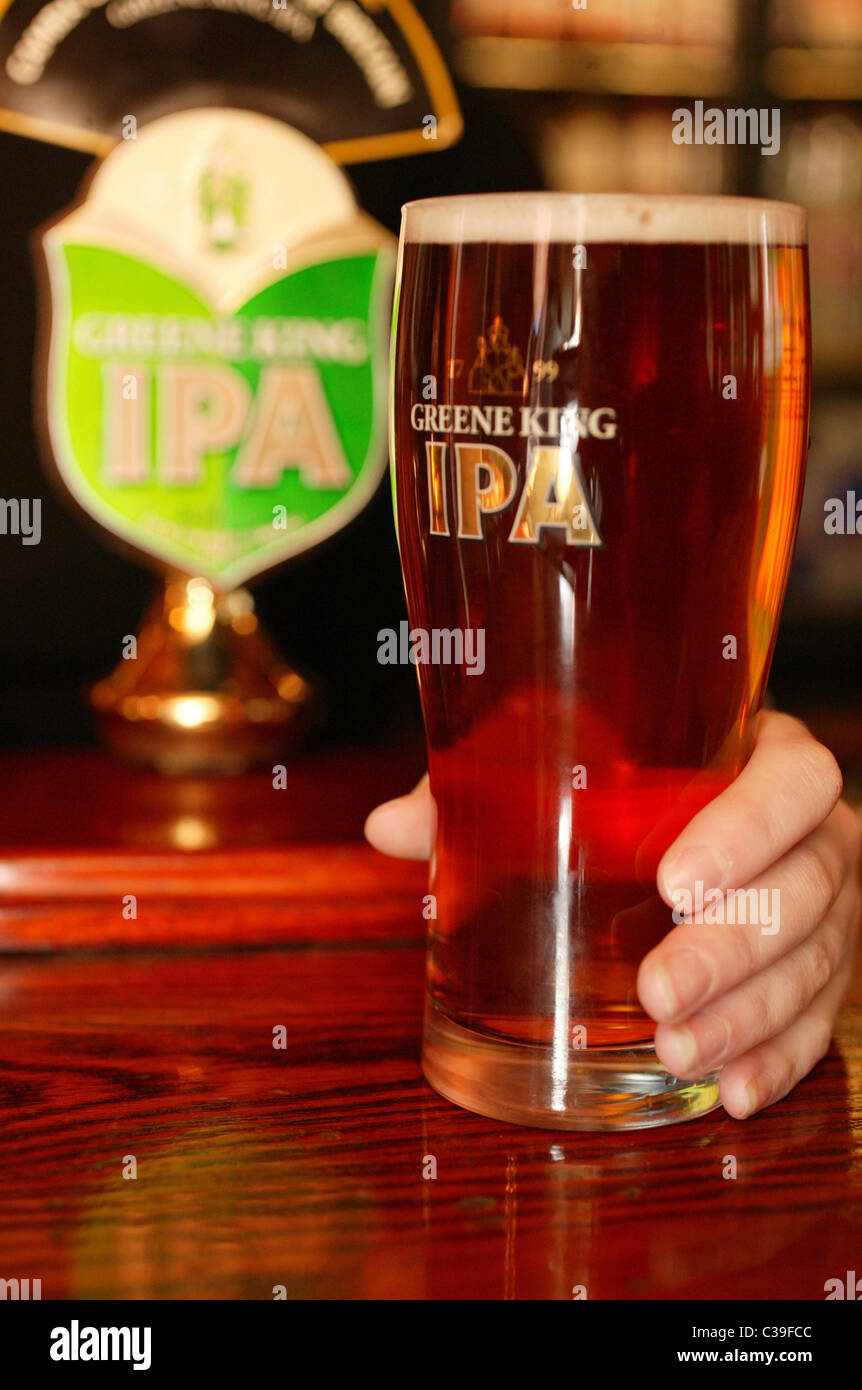 Greene king ipa pint hi-res stock photography and images - Alamy