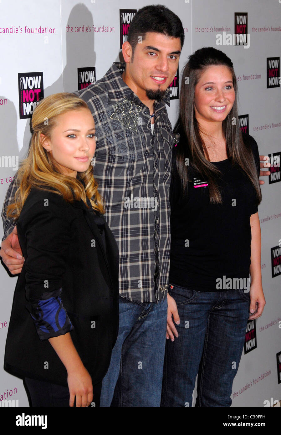 Hayden Panettiere, Matt Garza, and Bristol Palin The Candie's ...