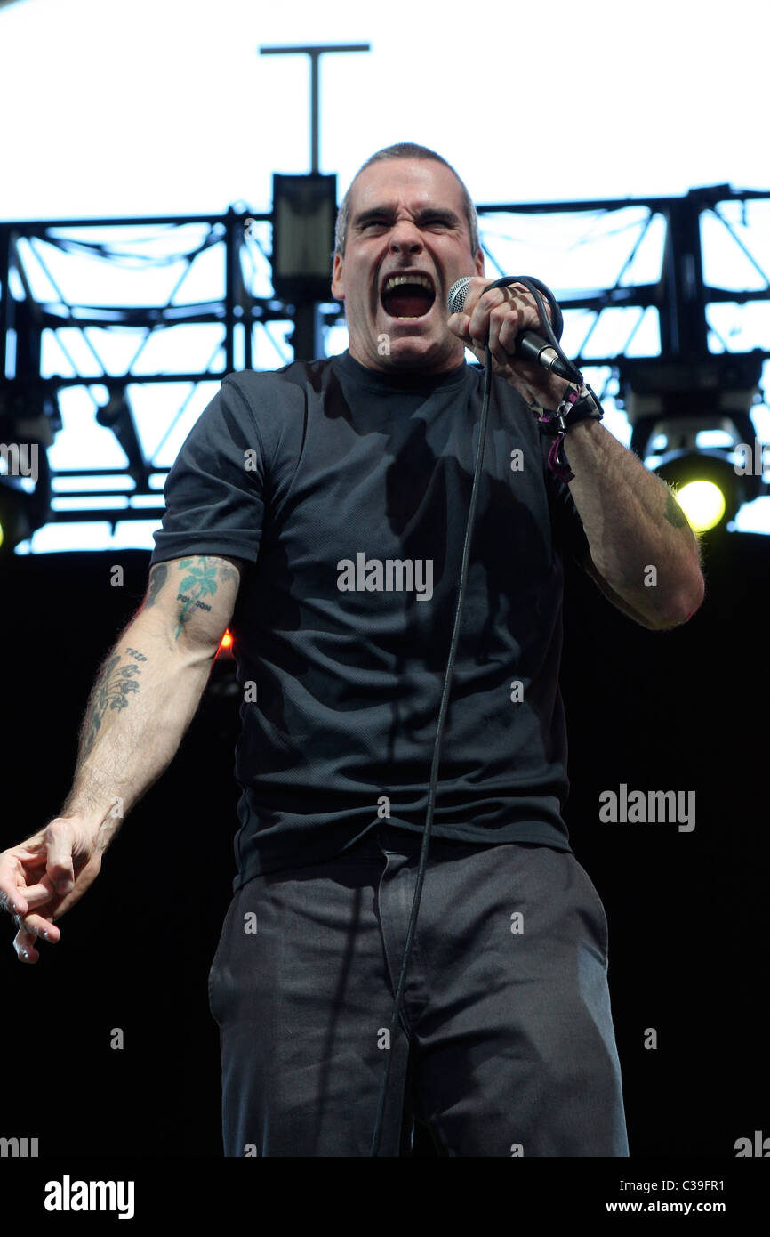 American singer-songwriter and stand-up comedian Henry Rollins talks ...