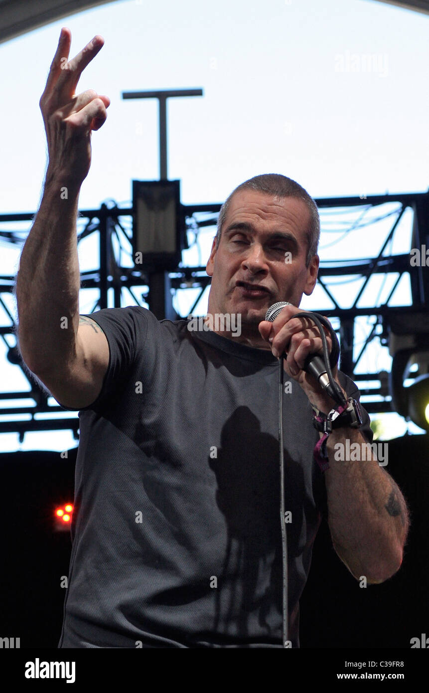 American singer-songwriter and stand-up comedian Henry Rollins talks ...