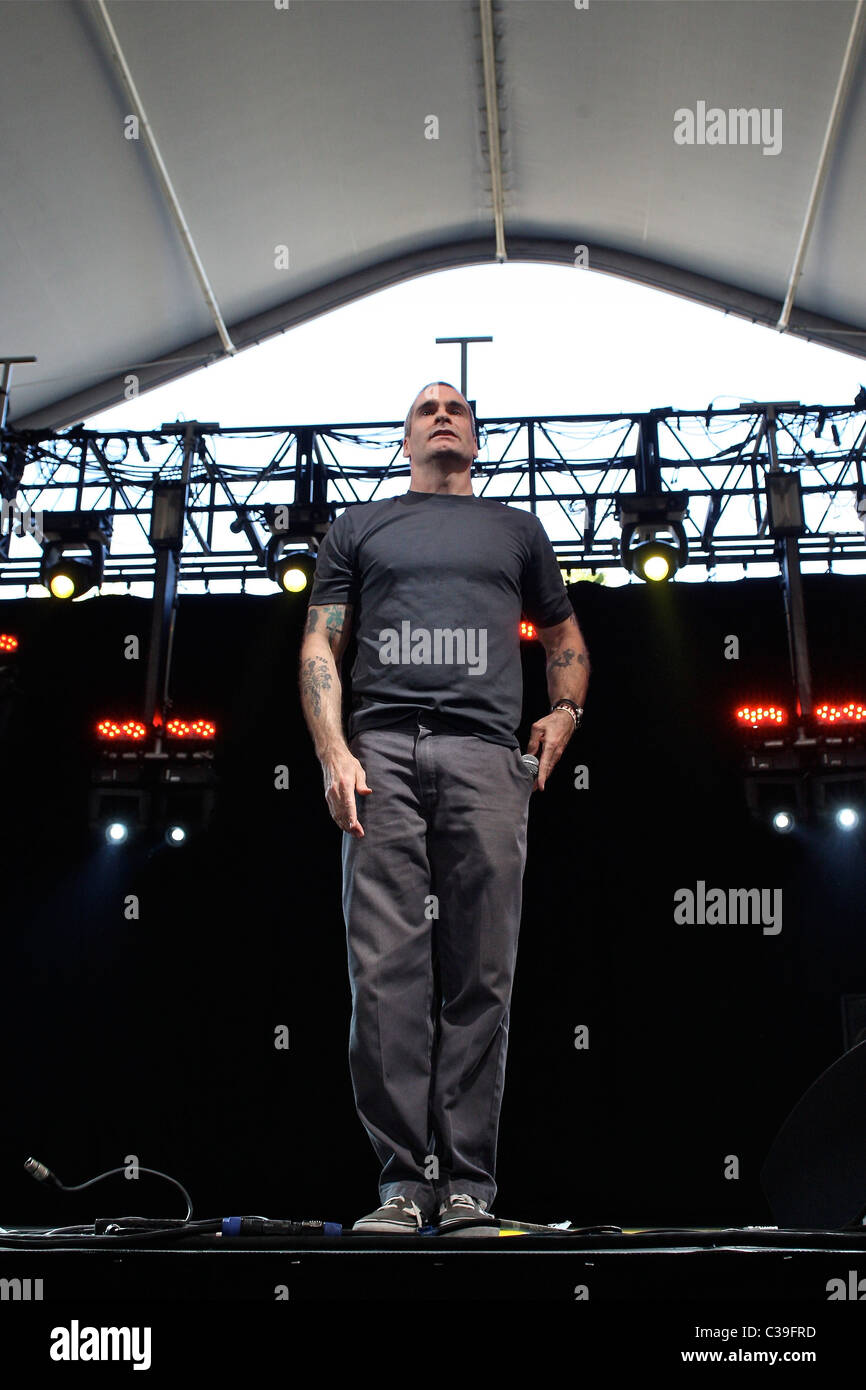 American singer-songwriter and stand-up comedian Henry Rollins talks ...