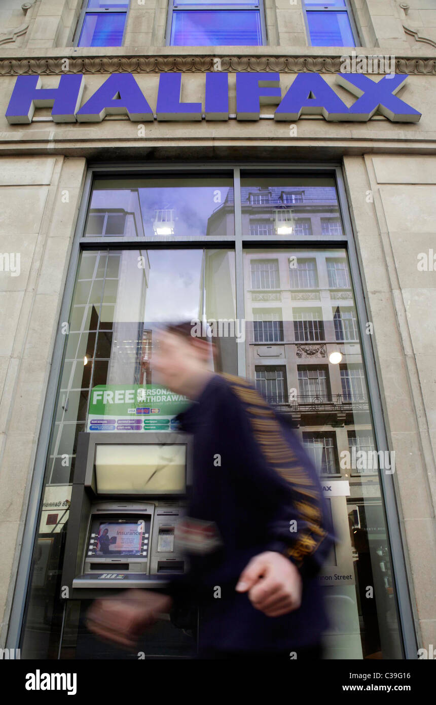 Halifax cash machine hi-res stock photography and images - Alamy