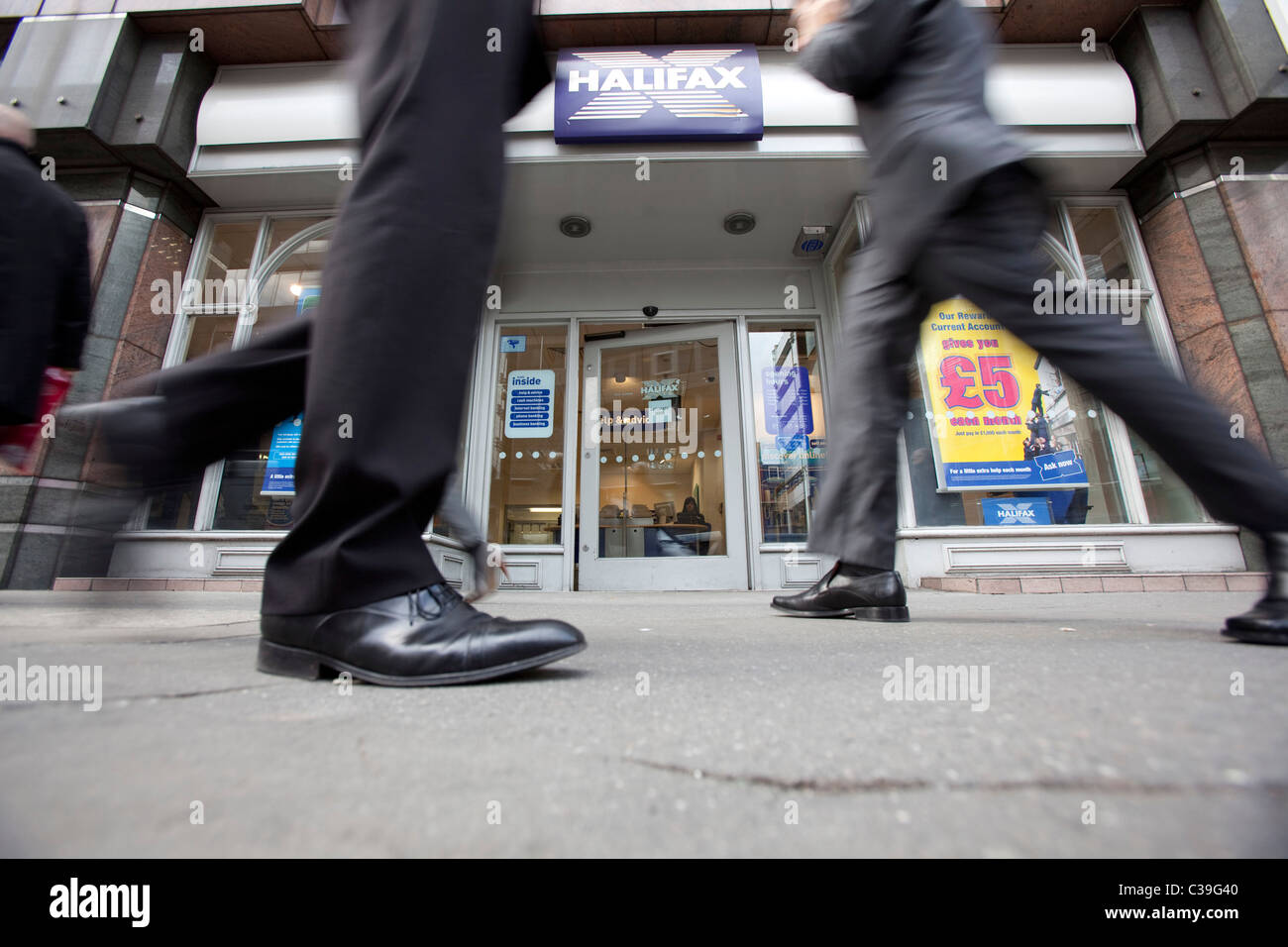 Exterior of a Halifax branch Stock Photo - Alamy