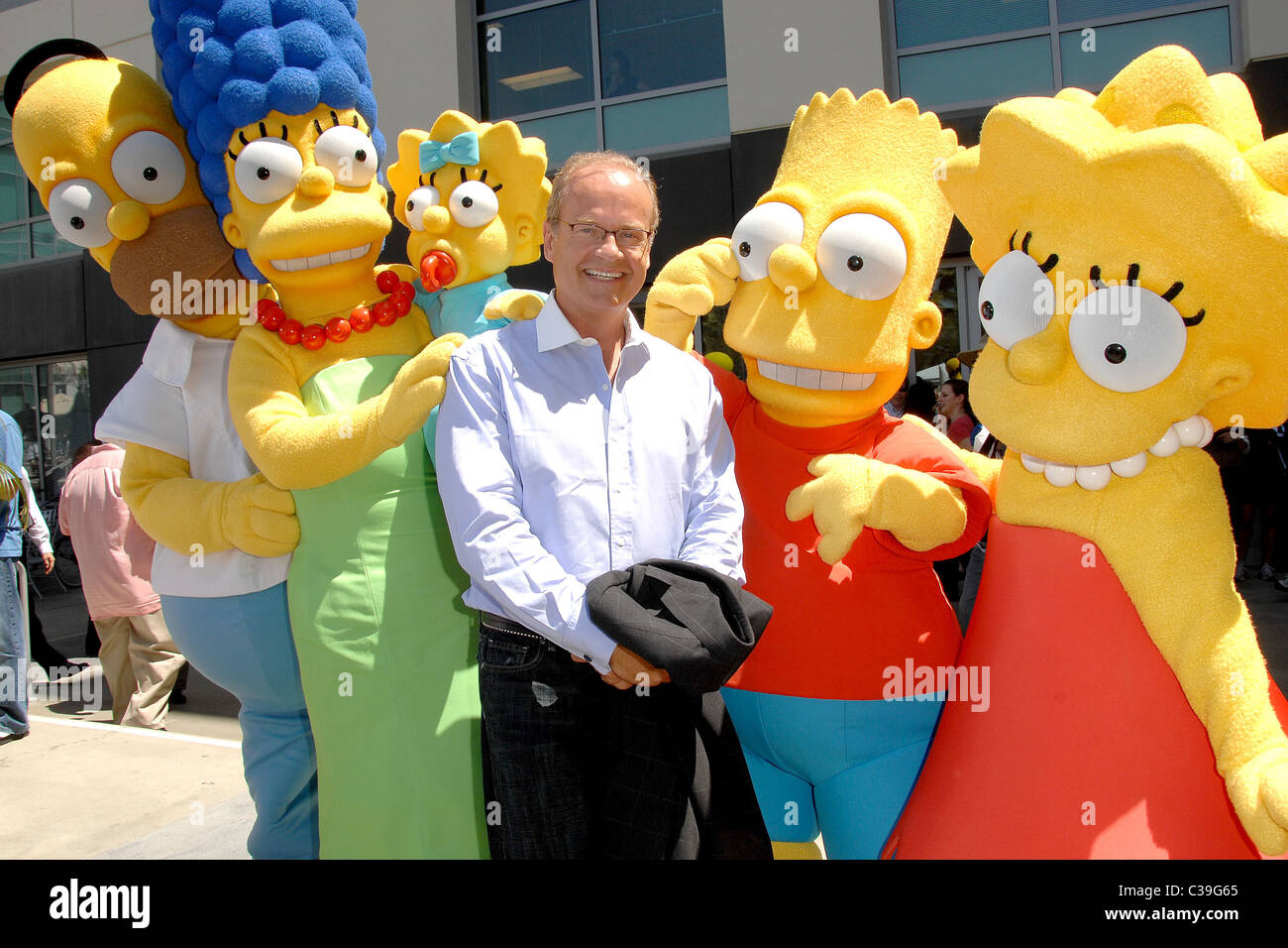 Kelsey Grammer and Simpsons characters Stamps of Simpsons characters ...