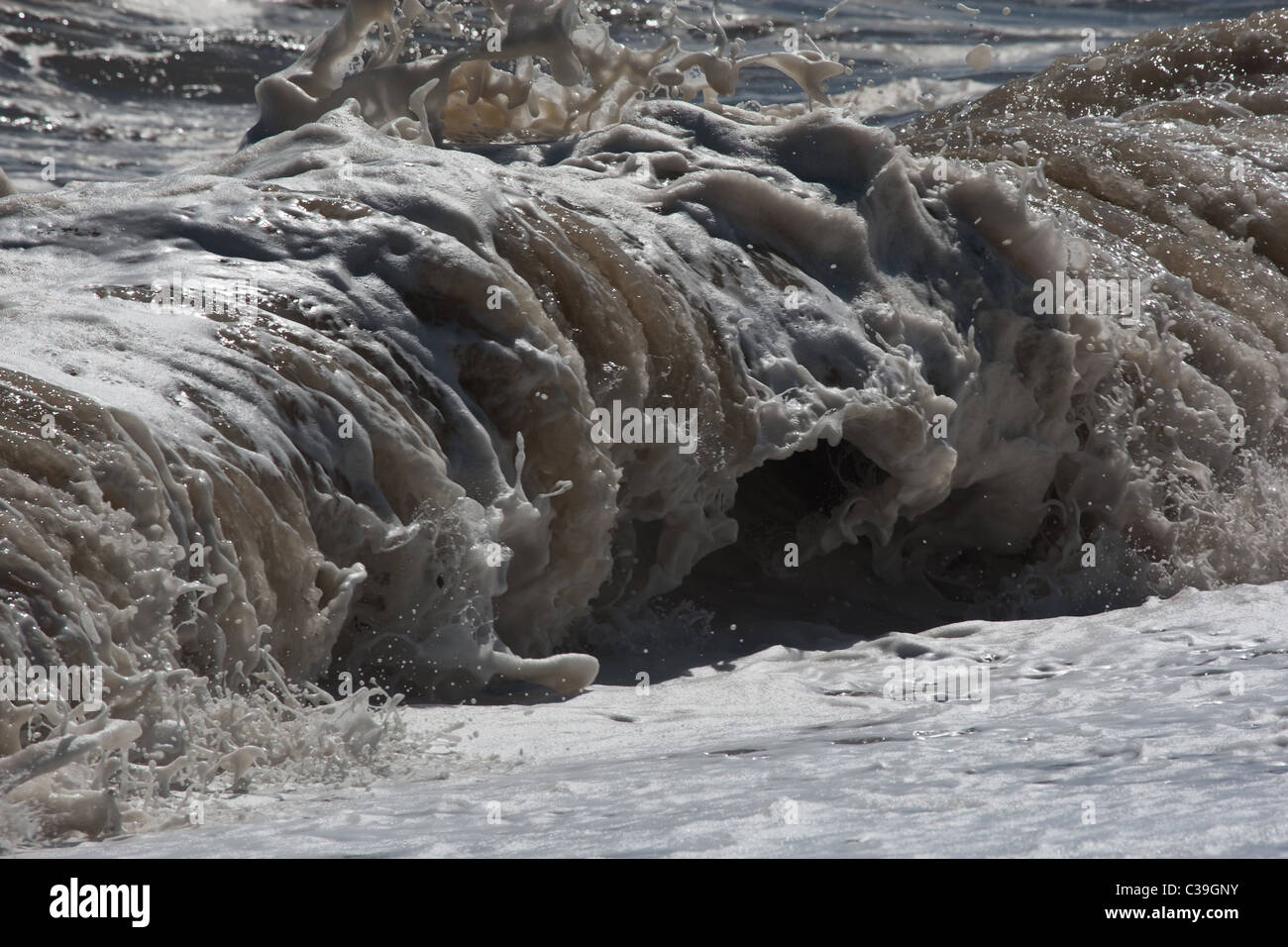 High tides on the North Norfolk coastline Stock Photo - Alamy