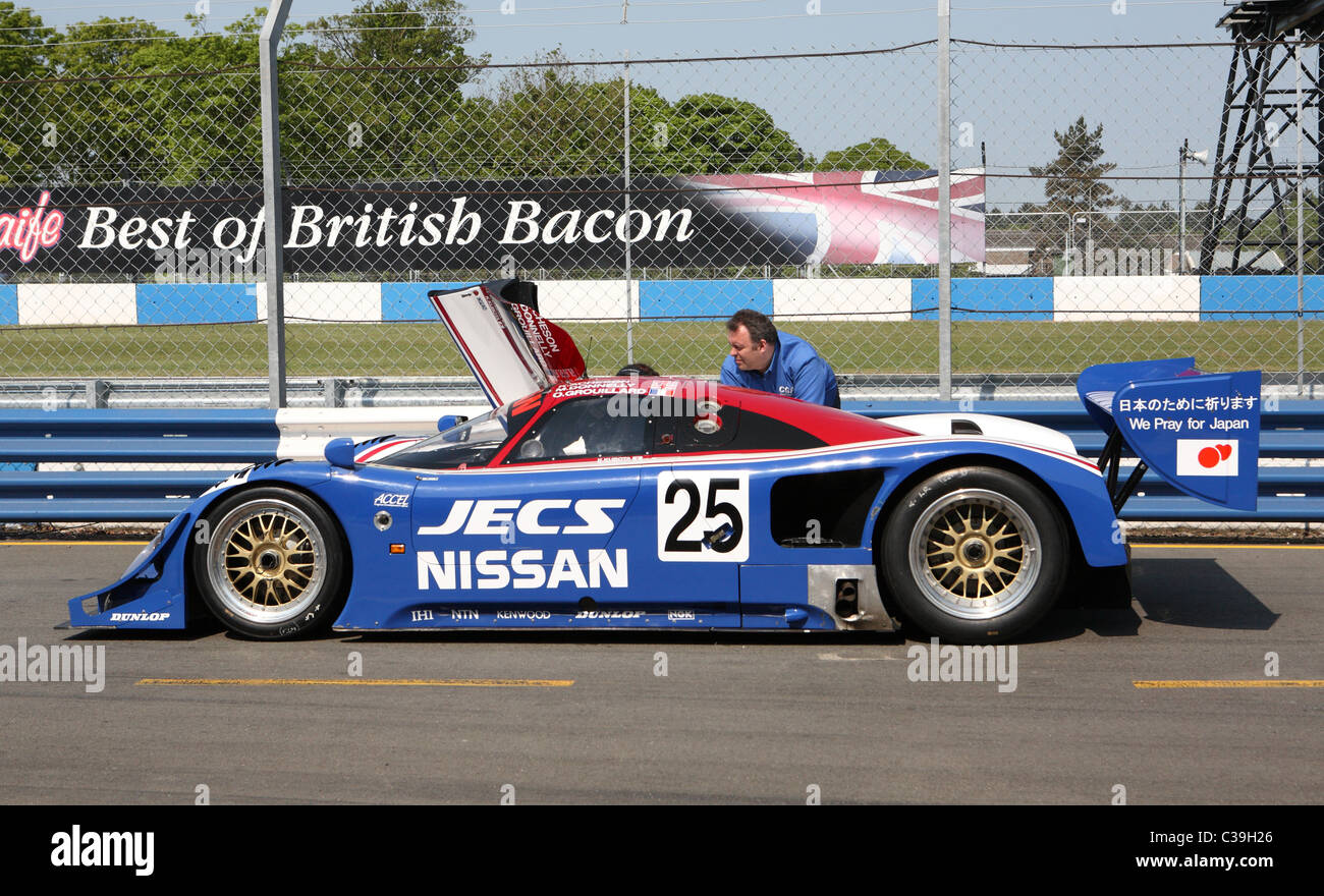 Nissan group c car hi-res stock photography and images - Alamy