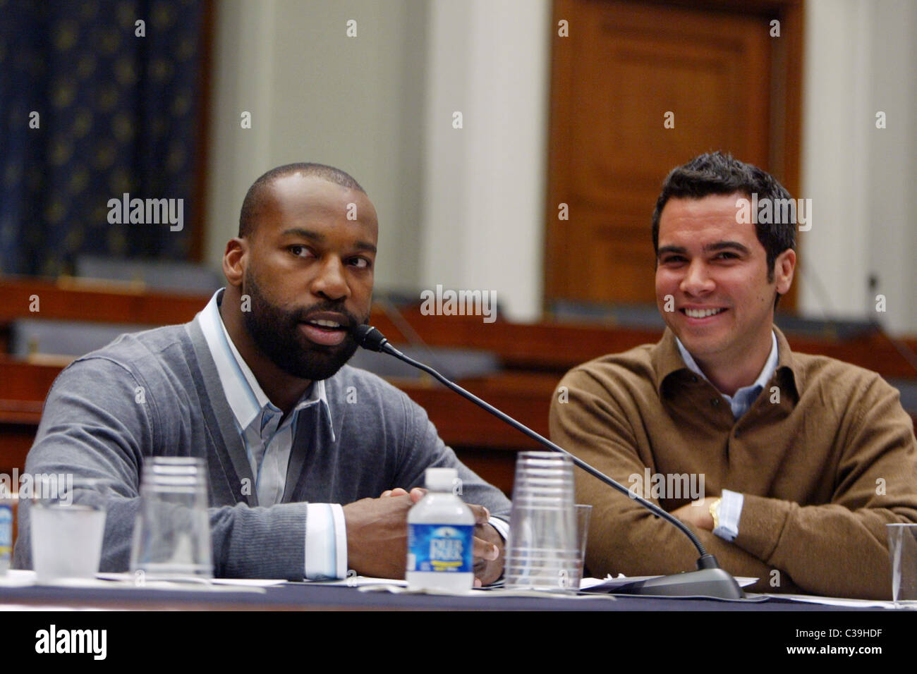 Baron davis cash warren advocates hi-res stock photography and images ...