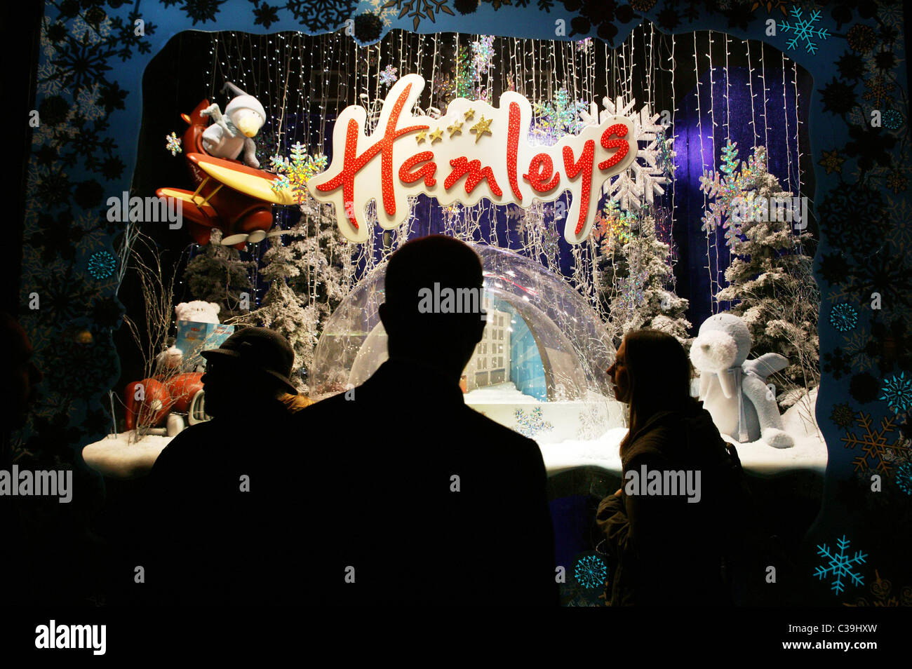 A window display at the Hamleys store in Central London Stock Photo - Alamy