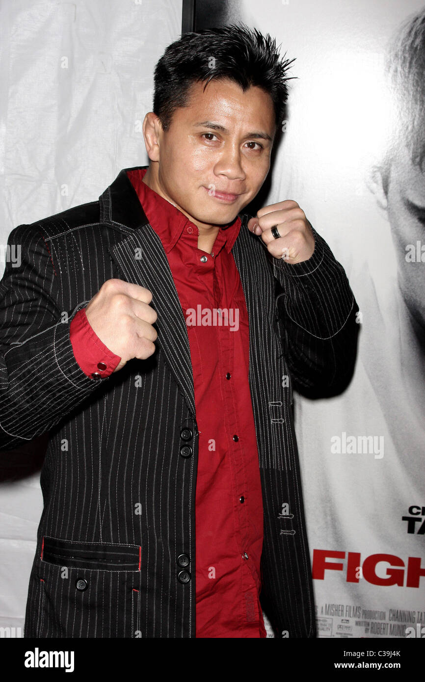 Cung Le at the premiere of 'Fighting' at the Regal Union Square Stadium ...