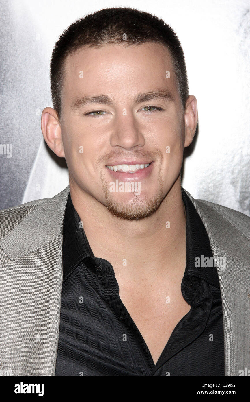 Channing Tatum at the premiere of 'Fighting' at the Regal Union Square ...