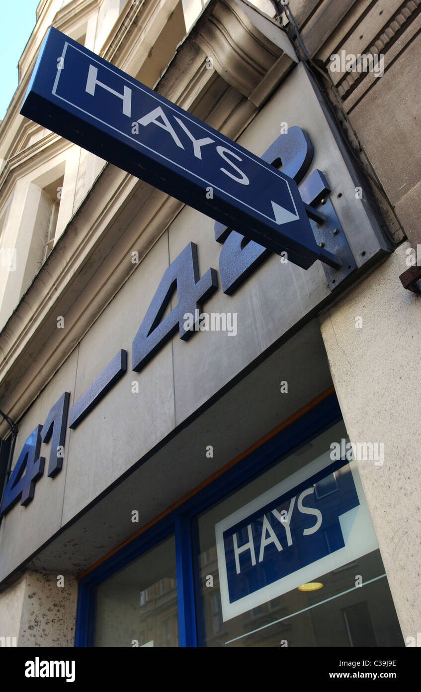 Hays Plc London Wall London Stock Photo - Alamy