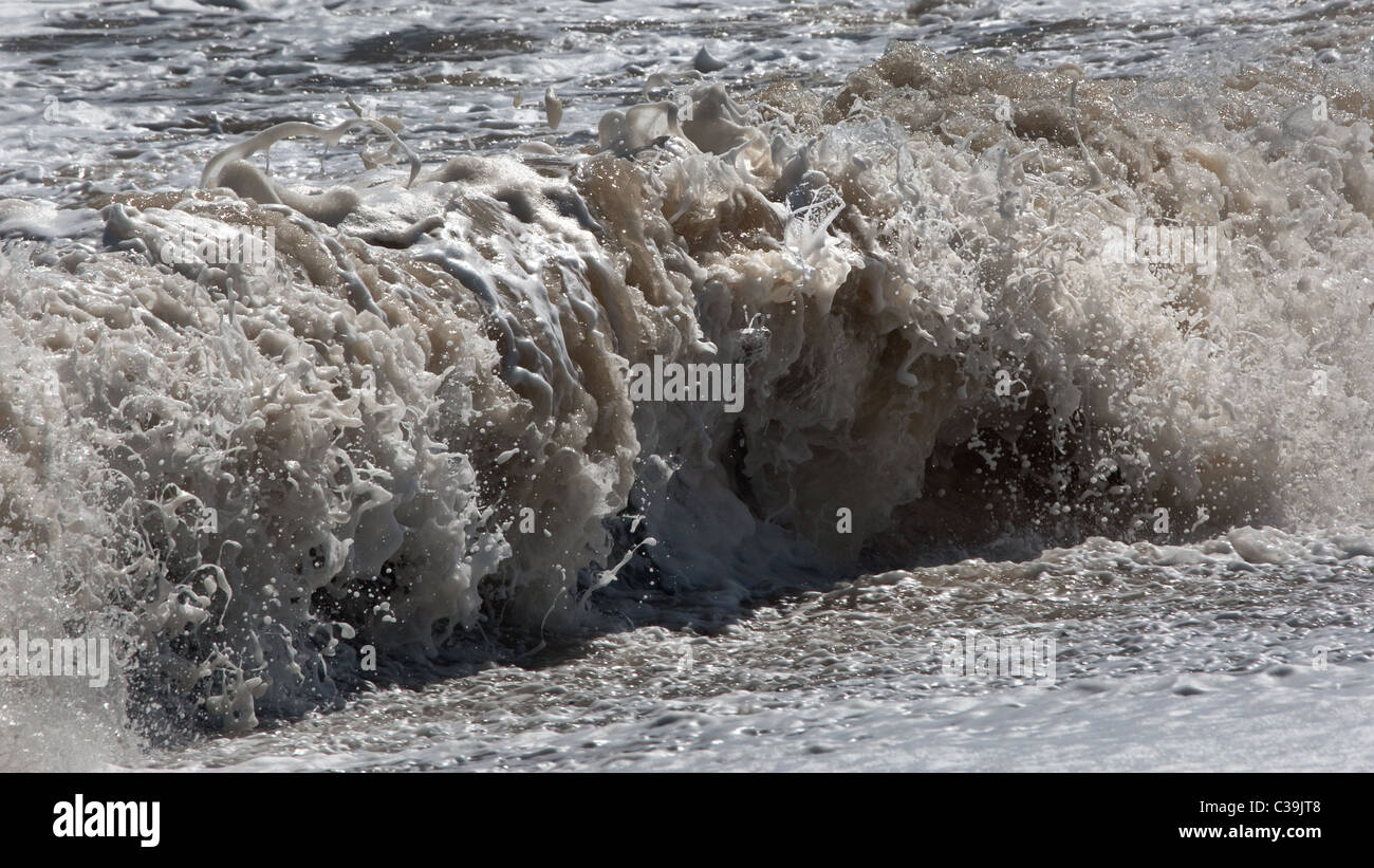 High tides on the North Norfolk coastline Stock Photo - Alamy