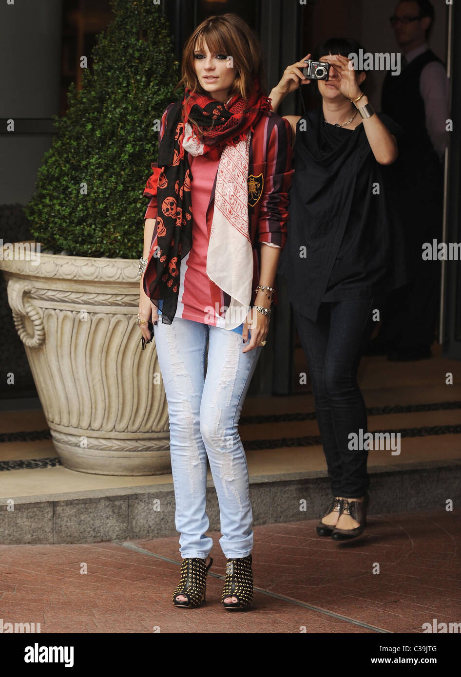 Mischa Barton attends designer handbag Ri2k & Nica press day at Soho ...