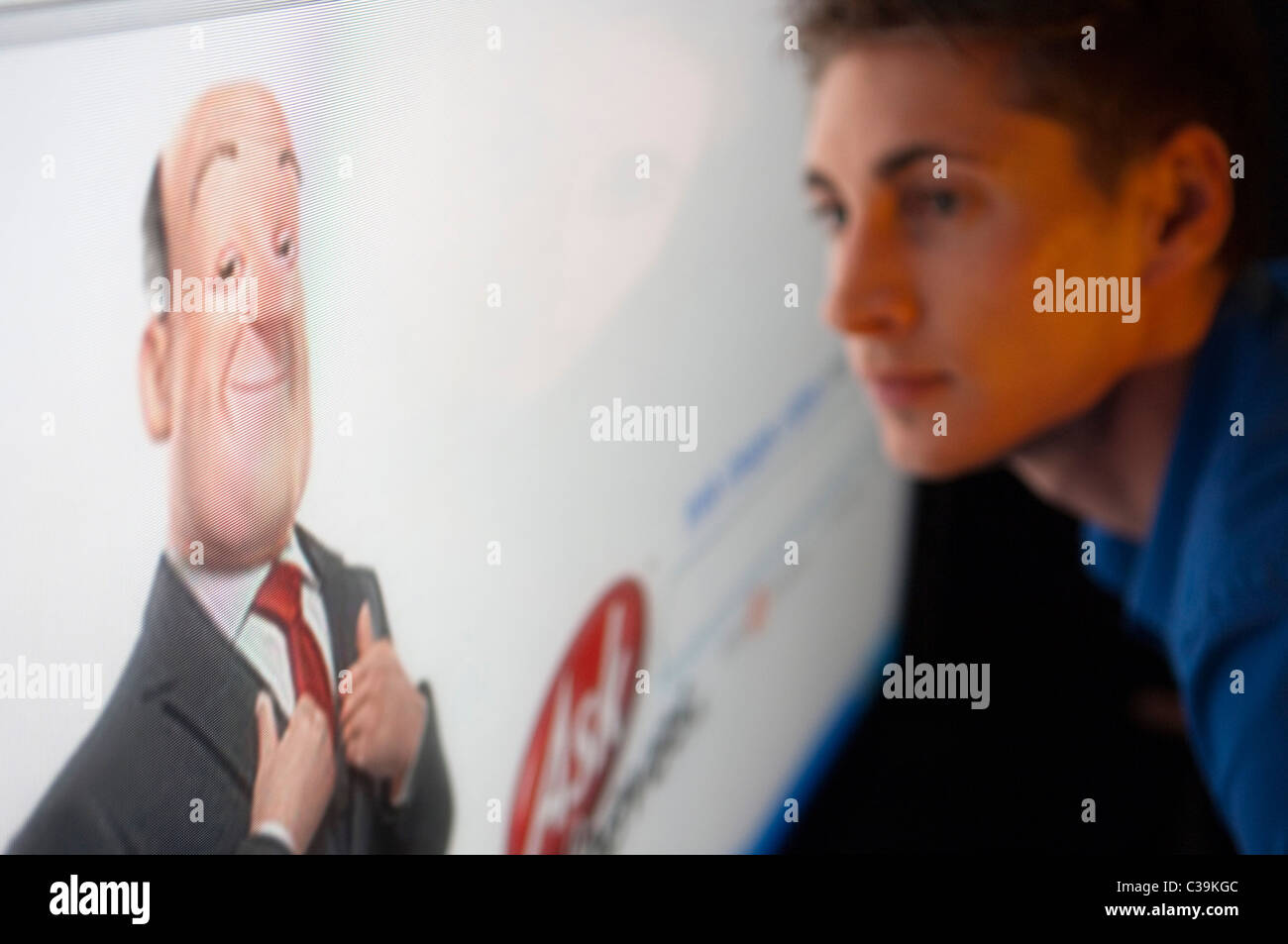 Illustrative image of the Ask.com website Stock Photo - Alamy