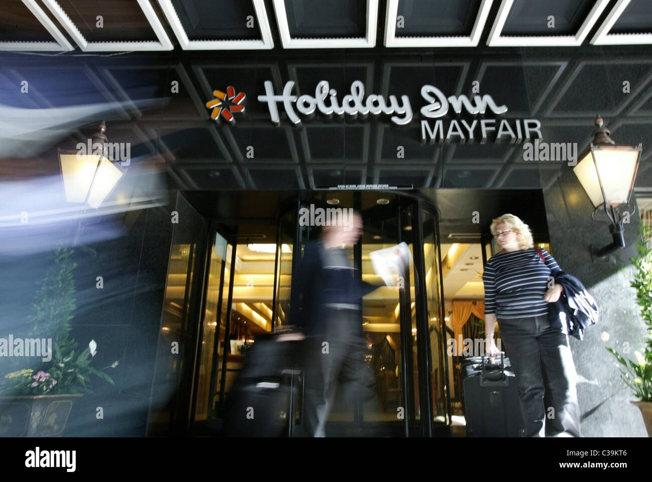 Picture shows the Holiday Inn in Mayfair, London part of the ...