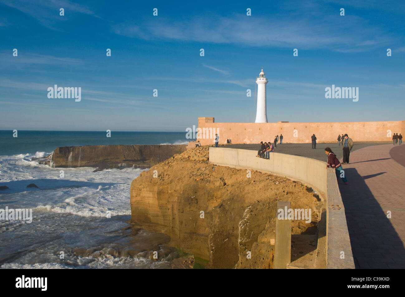 Seafront at Rabat the capital of Morocco Africa Stock Photo - Alamy
