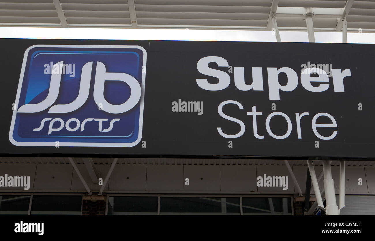 Jjb sports sign hi-res stock photography and images - Alamy