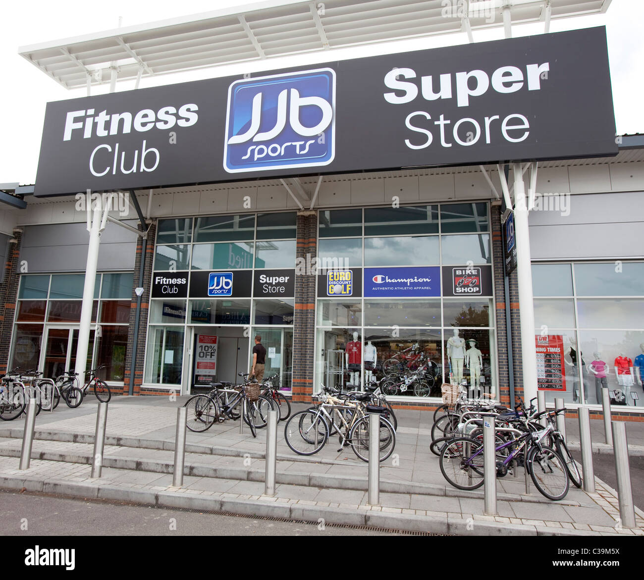 Illustrative image of a JJB Sports branch, Cambridge Stock Photo - Alamy