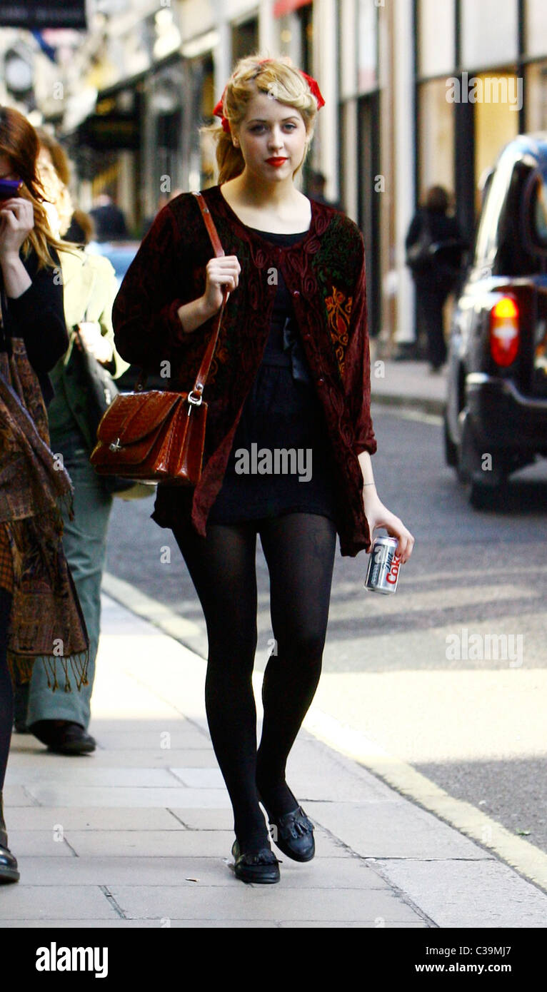 Peaches Geldof and Fifi Brown seen shopping together at Dolce & Gabbana ...
