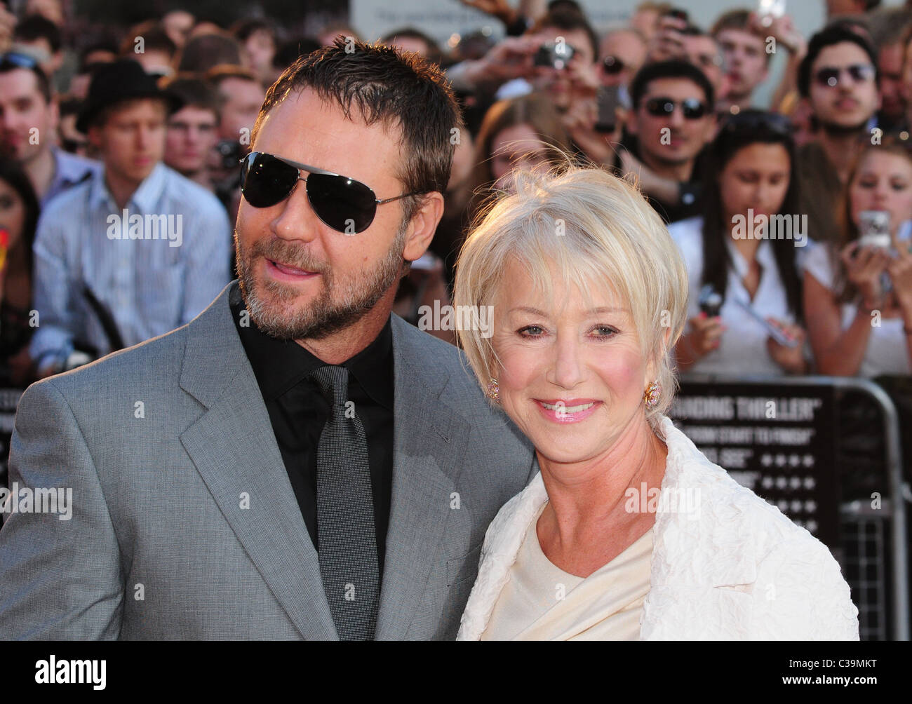 Russell Crowe and Helen Mirren State Of Play - UK film premiere held at ...