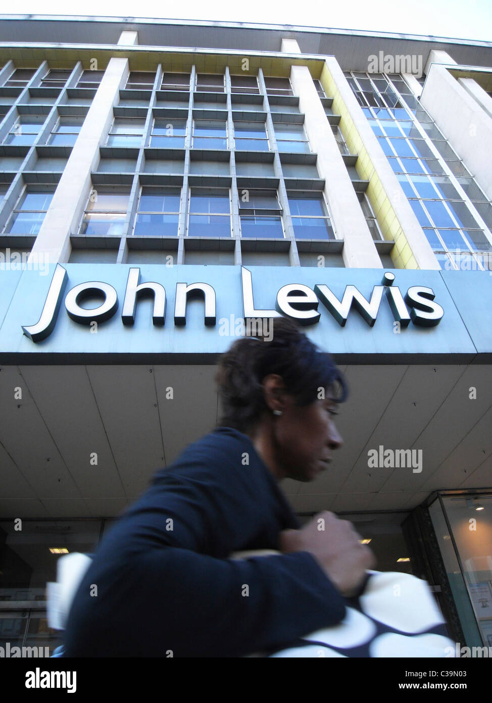 Illustrative image of John Lewis Stock Photo - Alamy