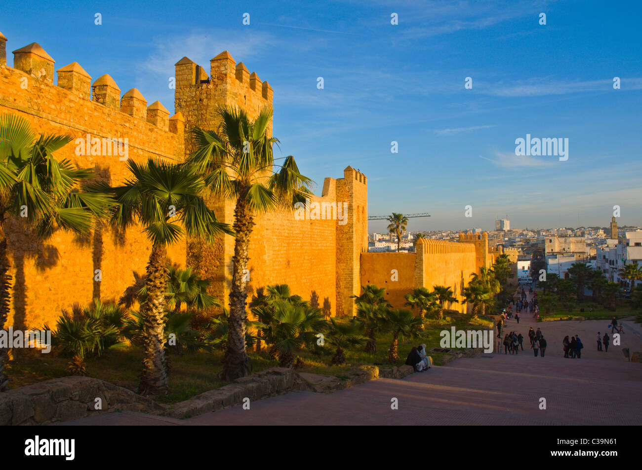 Morocco rabat kasbah des oudaias hi-res stock photography and images ...