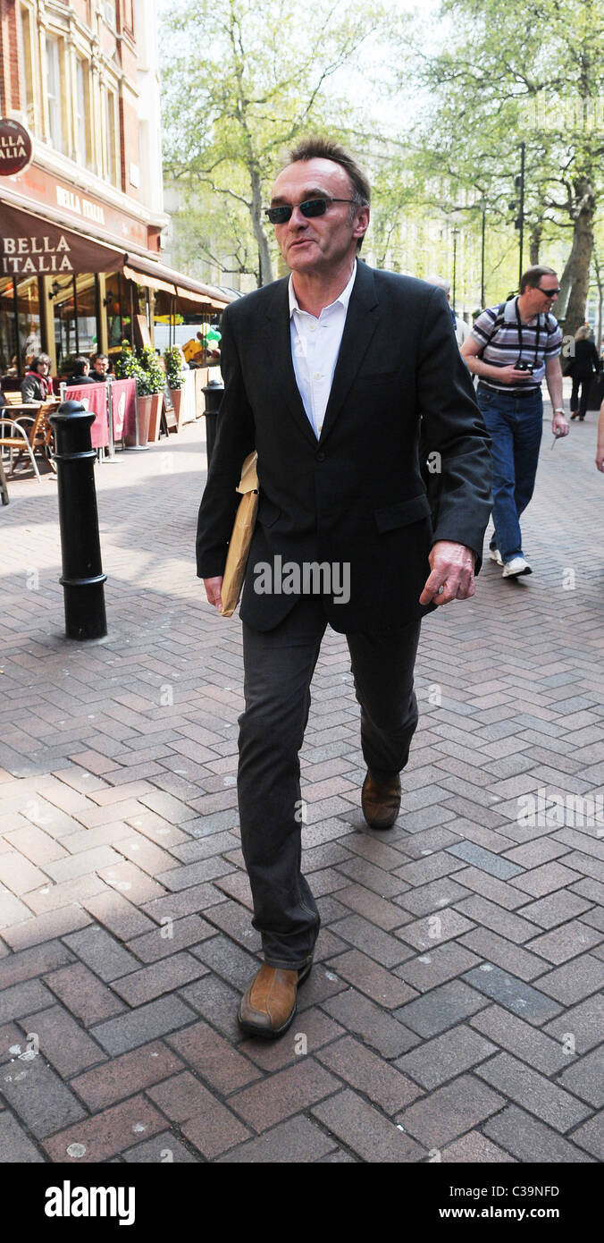 Director Danny Boyle out and about in Central London London, England ...