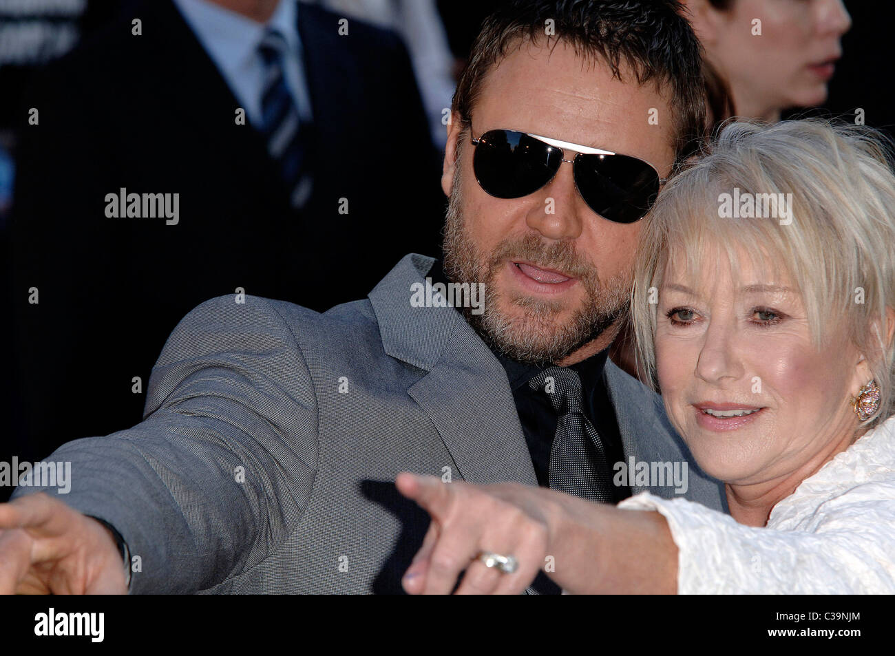Helen Mirren and Russell Crowe State Of Play - UK film premiere held at ...