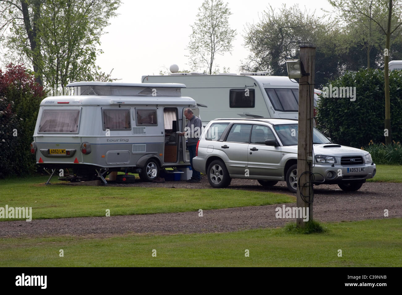 raised top caravan Stock Photo - Alamy