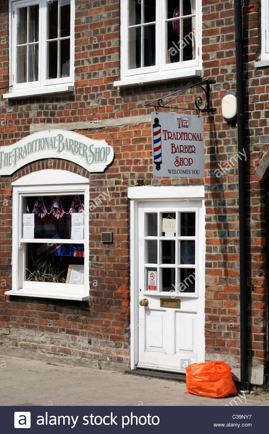 Old Fashioned Barbers Shop Stock Photos & Old Fashioned Barbers Shop ...