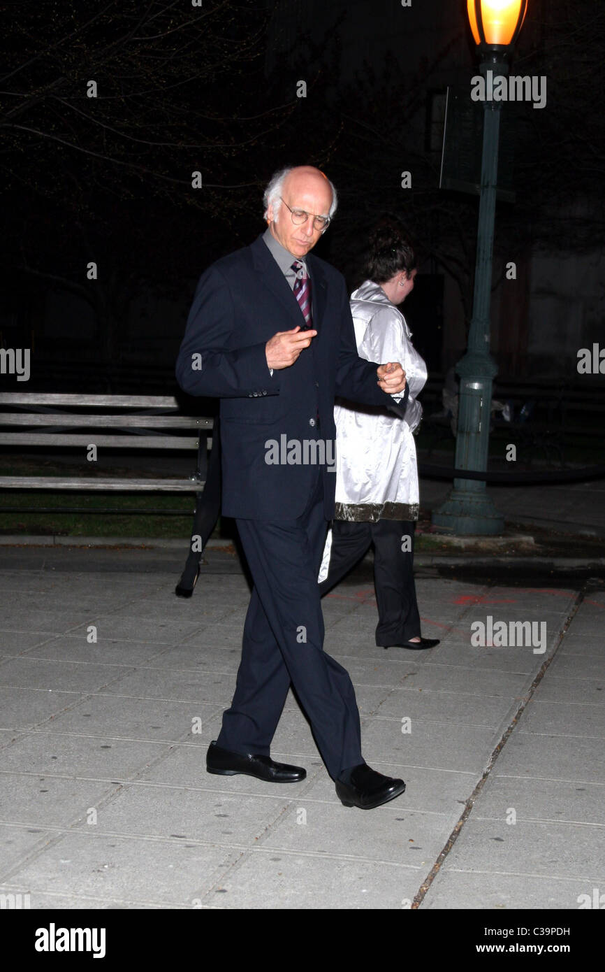 Larry Davis attends the Vanity Fair party for the 2009 Tribeca Film ...