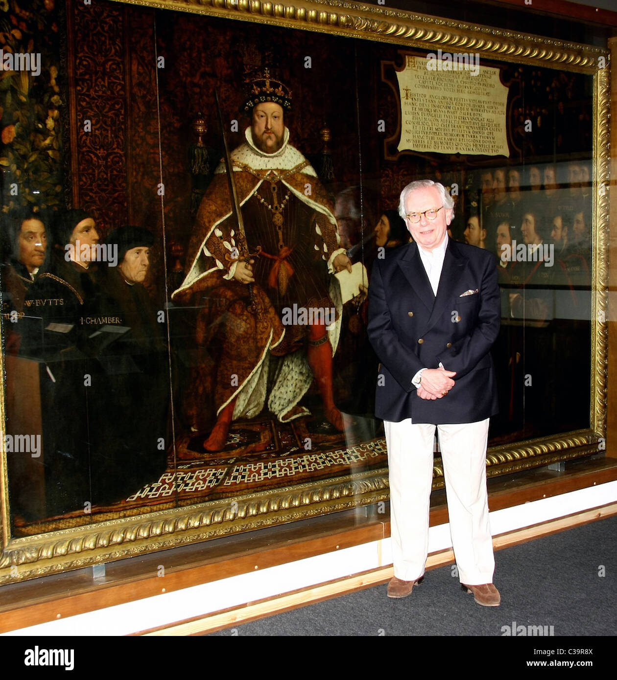 Dr. David Starkey Henry VIII: Man and Monarch - Press view at the ...