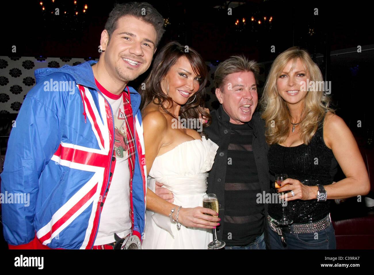 Gerry Stergiopoulos, Lizzy Cundy, David Van Day and Sue Moxley Teen ...