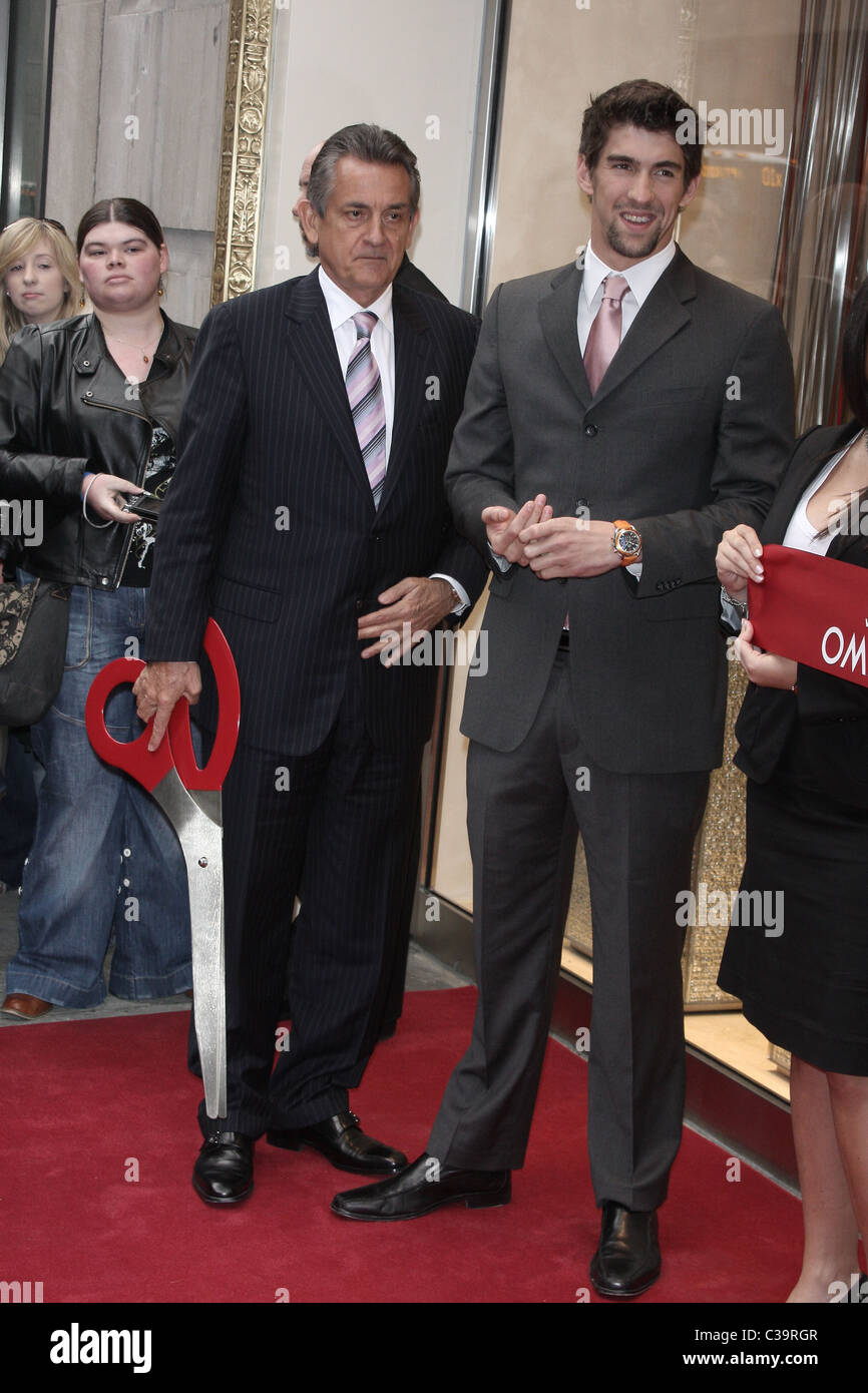 Stephen Urquhart and Michael Phelps Olympic swimmer Michael Phelps ...