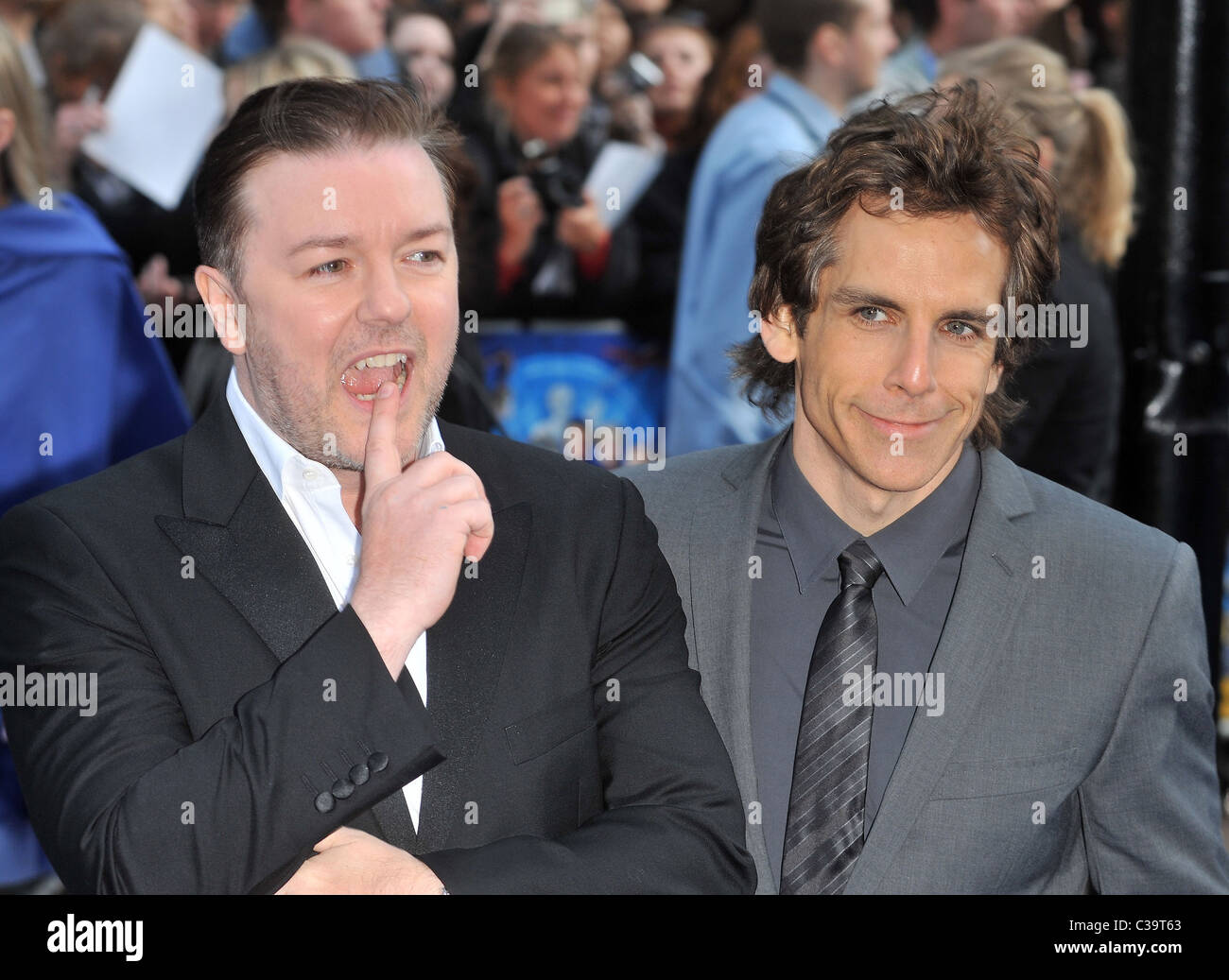 Ben Stiller, Ricky Gervais Night At The Museum 2 - World premiere held ...
