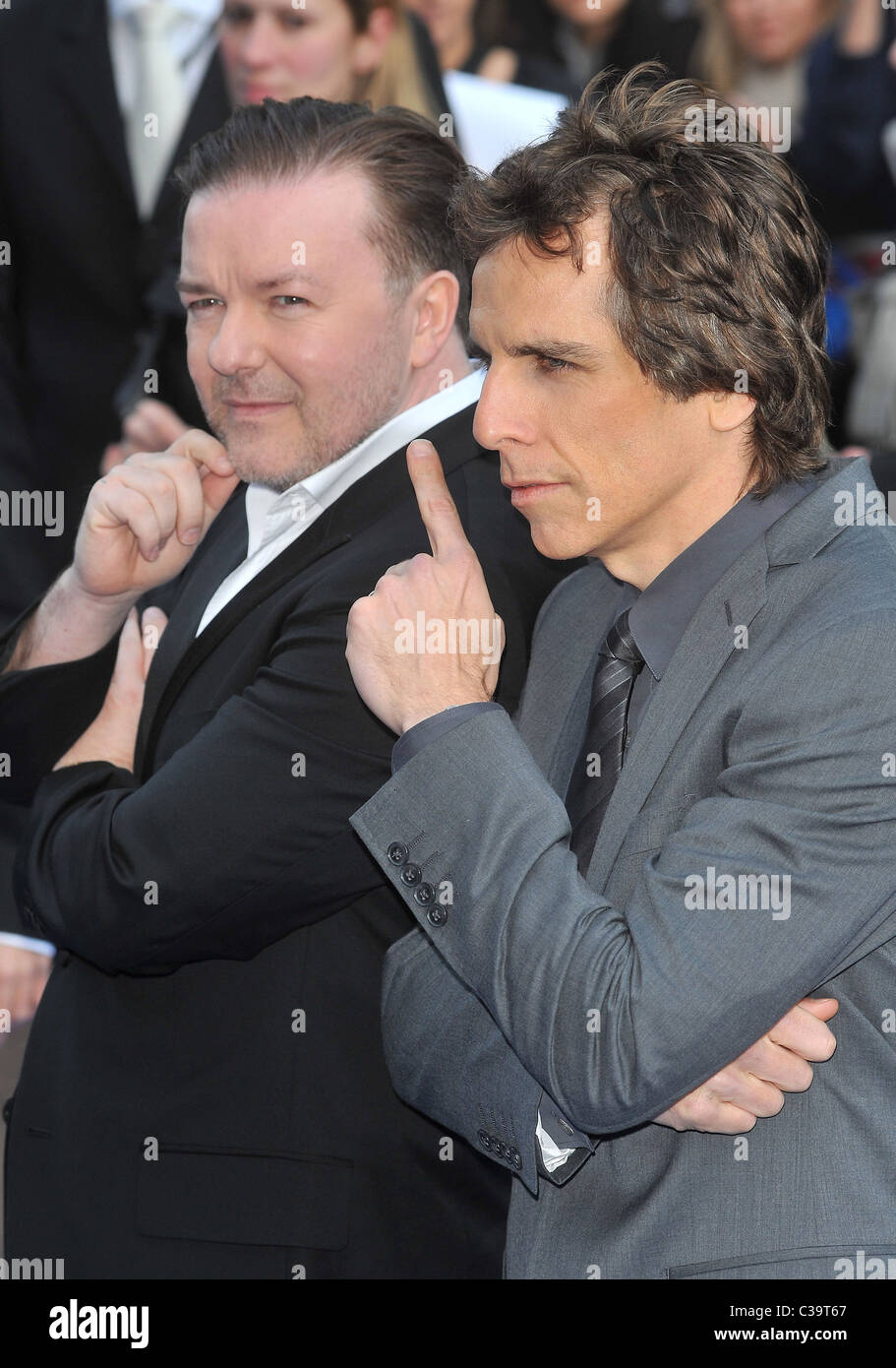 Ben Stiller, Ricky Gervais Night At The Museum 2 - World premiere held ...