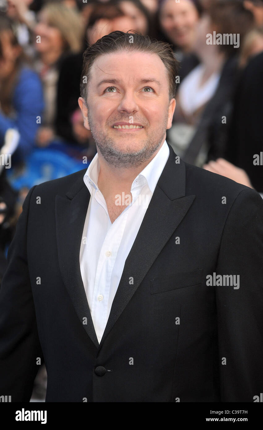 Ricky Gervais Night At The Museum 2 - World premiere held at the Empire ...