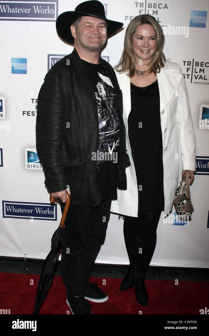 Micky Dolenz and Donna Quinter The premiere of 'Whatever Works' during ...