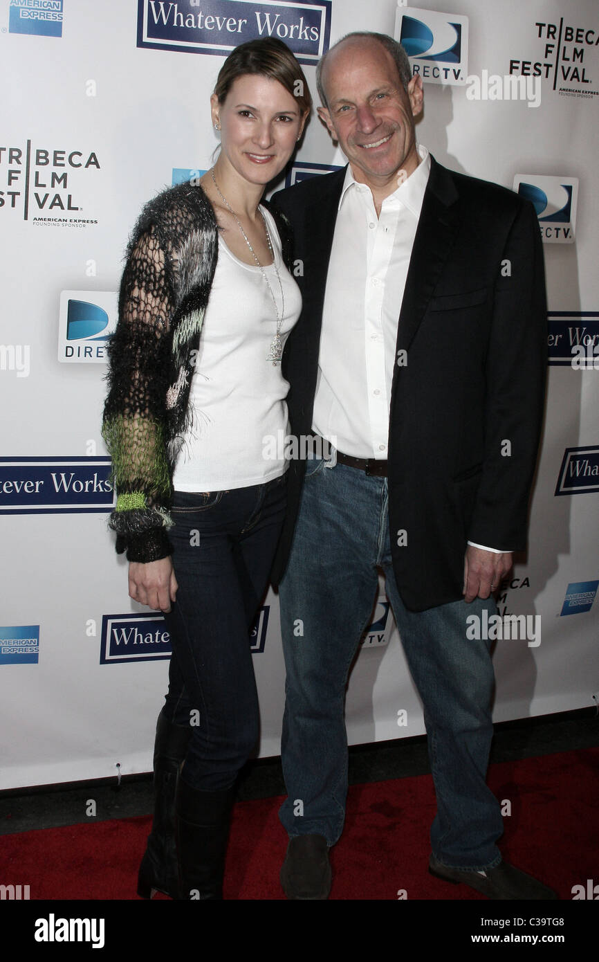 Jon Tisch and Lizzie Tisch The premiere of 'Whatever Works' during the ...