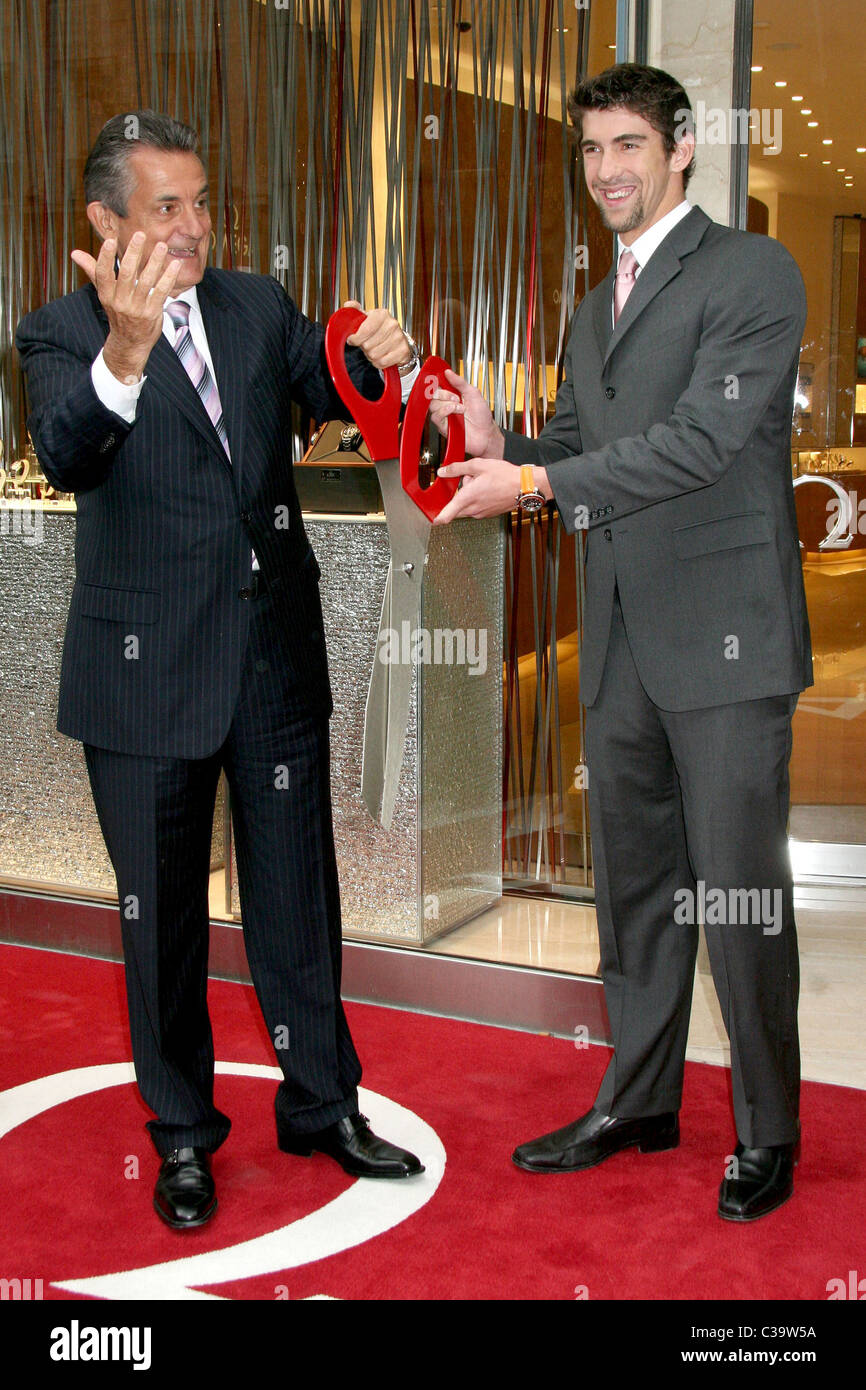 Stephen Urquhart and Michael Phelps Olympic swimmer Michael Phelps ...