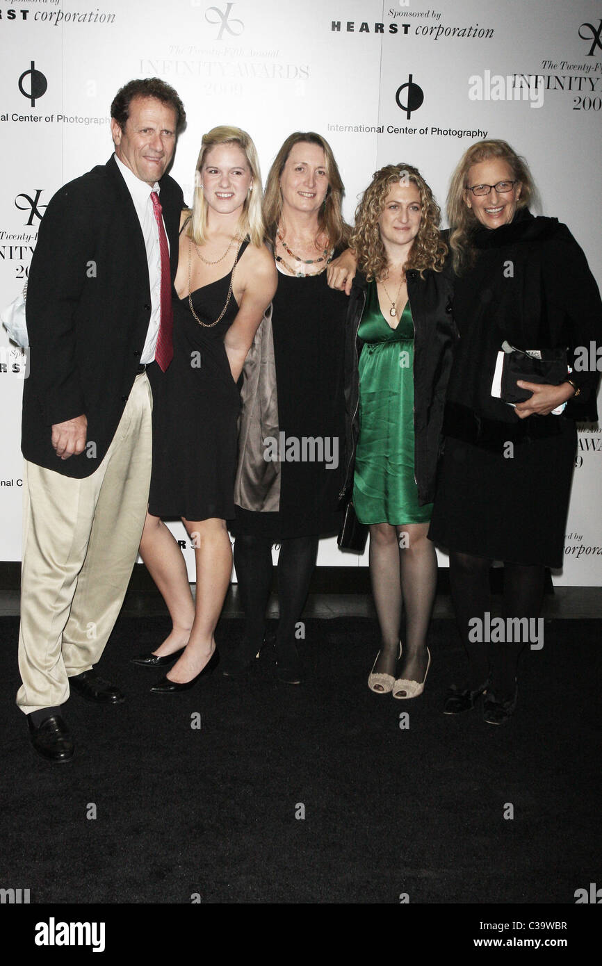Annie Leibovitz and family 25th annual Infinity Awards at Pier Sixty ...
