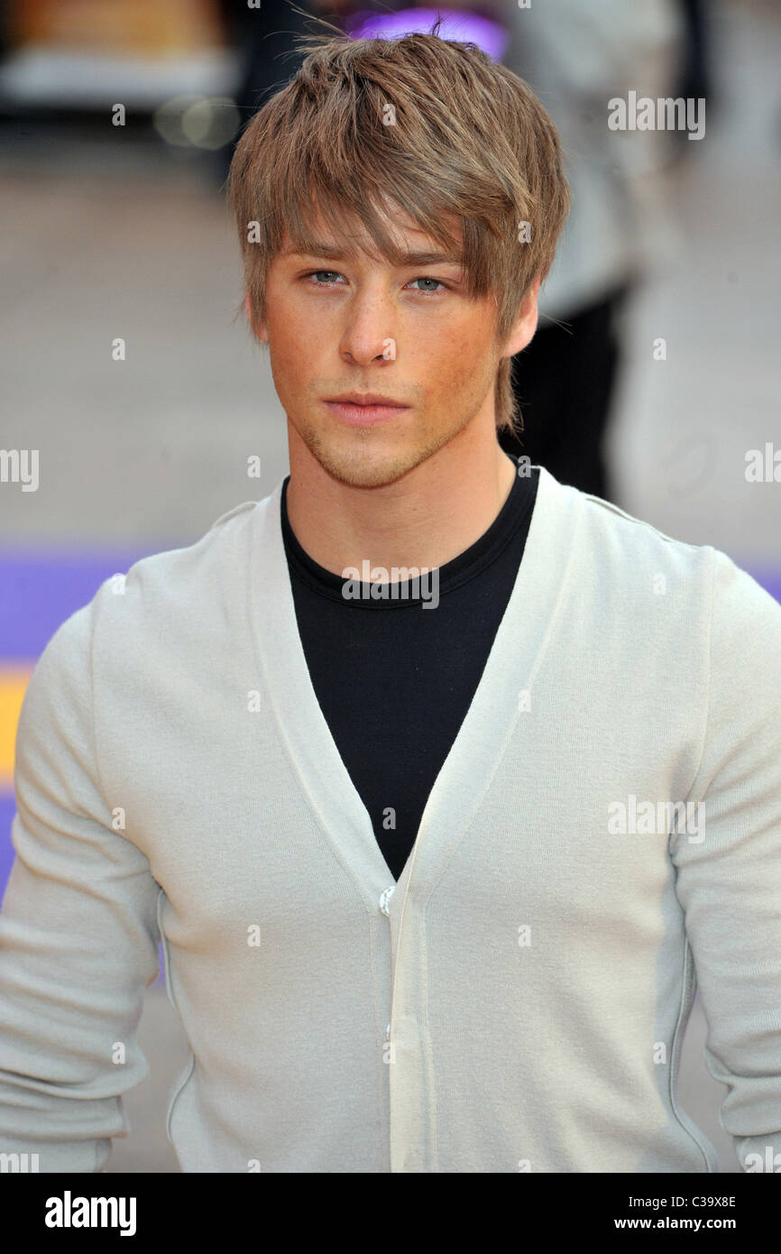 Mitch Hewer Hannah Montana UK premiere held at the Odeon West End ...