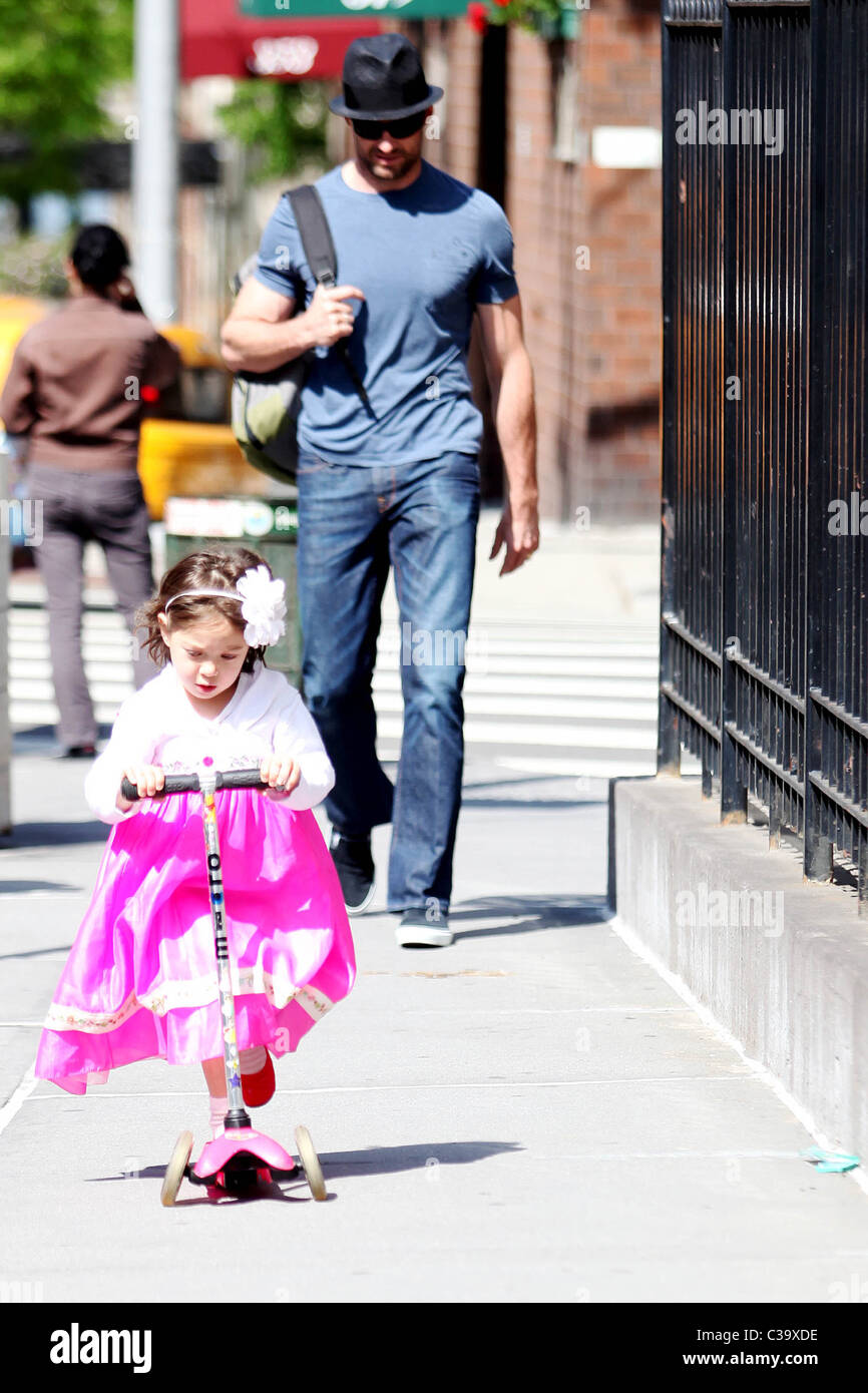 Hugh Jackman and daughter Ava Eliot Jackman Hugh Jackman and his wife ...